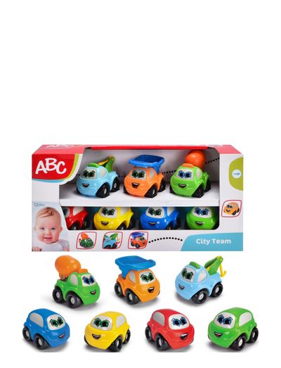 ABC Abc City Team Car Set (ABC204115014) - Interaktiiviset lelut ...