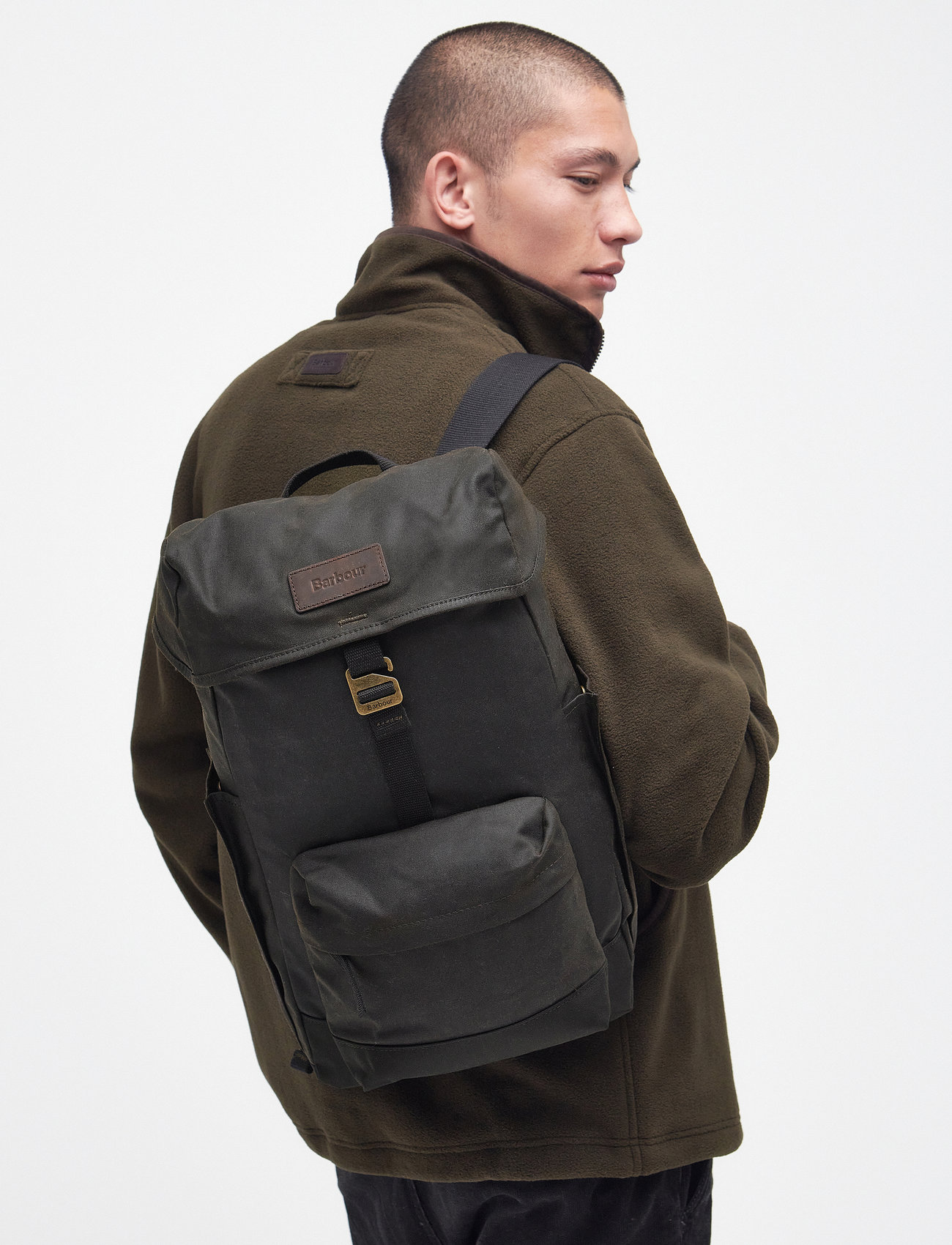 Barbour Barbour Essential Wax Backpack - Ryggsäckar - Boozt.com