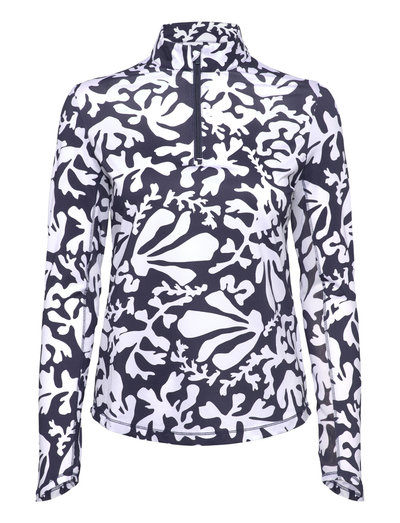 Callaway Abstract Floral Sun Protection Top (CGFCGKSF400 ...