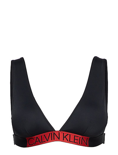 Calvin Klein High Apex Triangle-r – bikinitoppar – shoppa på Booztlet