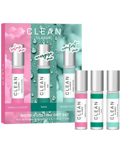 CLEAN Gift Set Classic Layering Rollerball Edp - Eau de parfum | Boozt.com