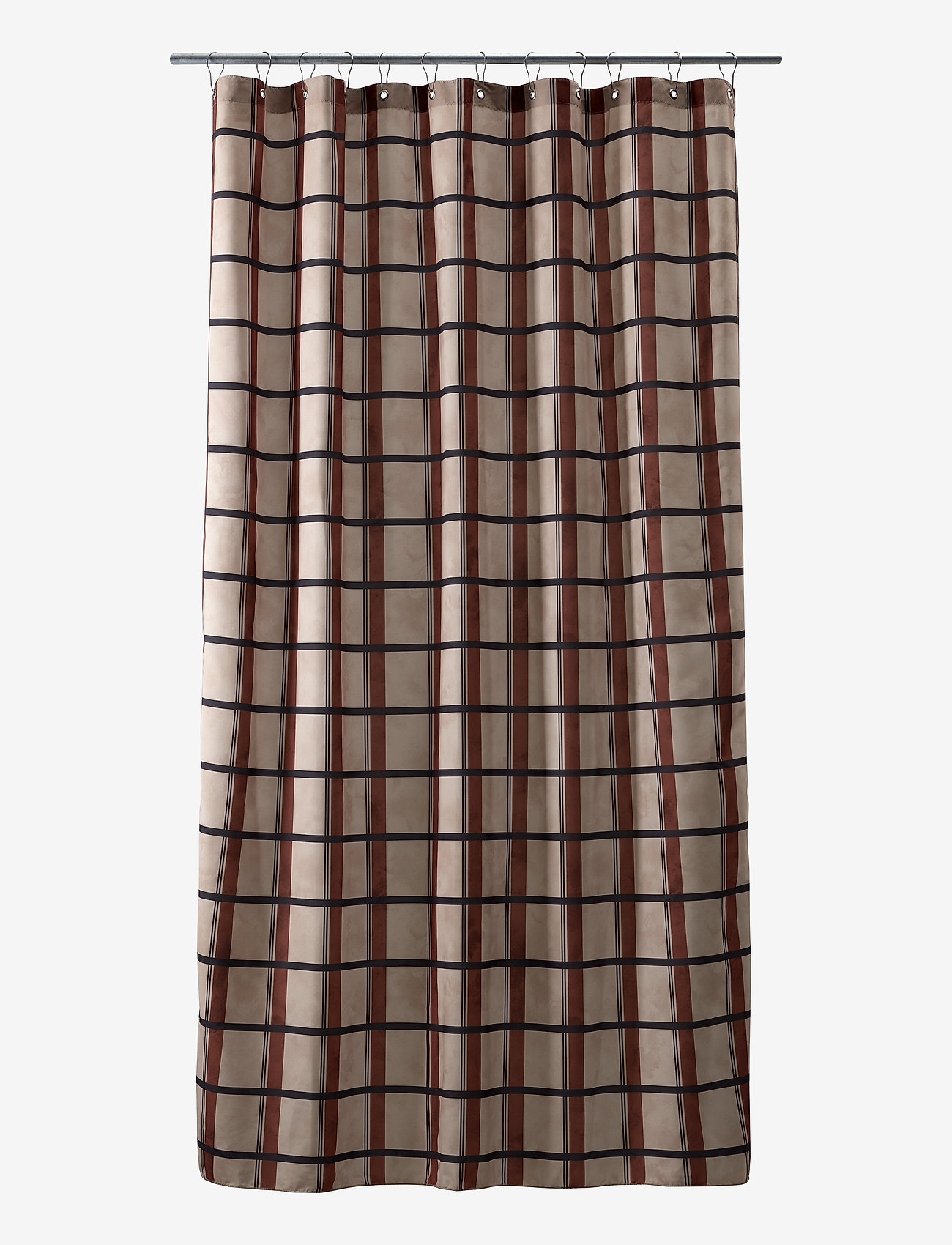 compliments Check Shower Curtain W/eyelets - Shower curtains | Boozt.com