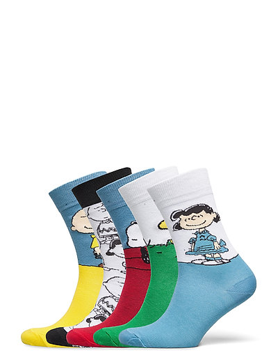 DEDICATED Socks Sigtuna Peanuts 5-pack (DED18783) - Regular socks ...
