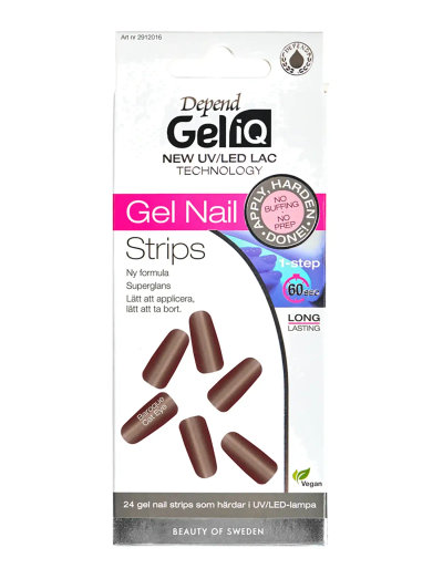 Depend Cosmetic Gel Iq Gel Nail Strips Baroque Cat Eye - Lausar neglur ...