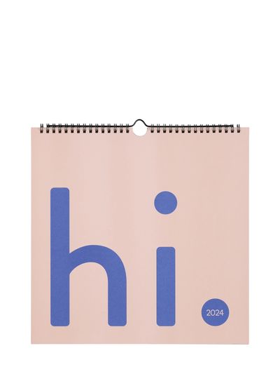 Design Letters Wall Calendar 2024 - Skrifstofuvörur - Boozt.com