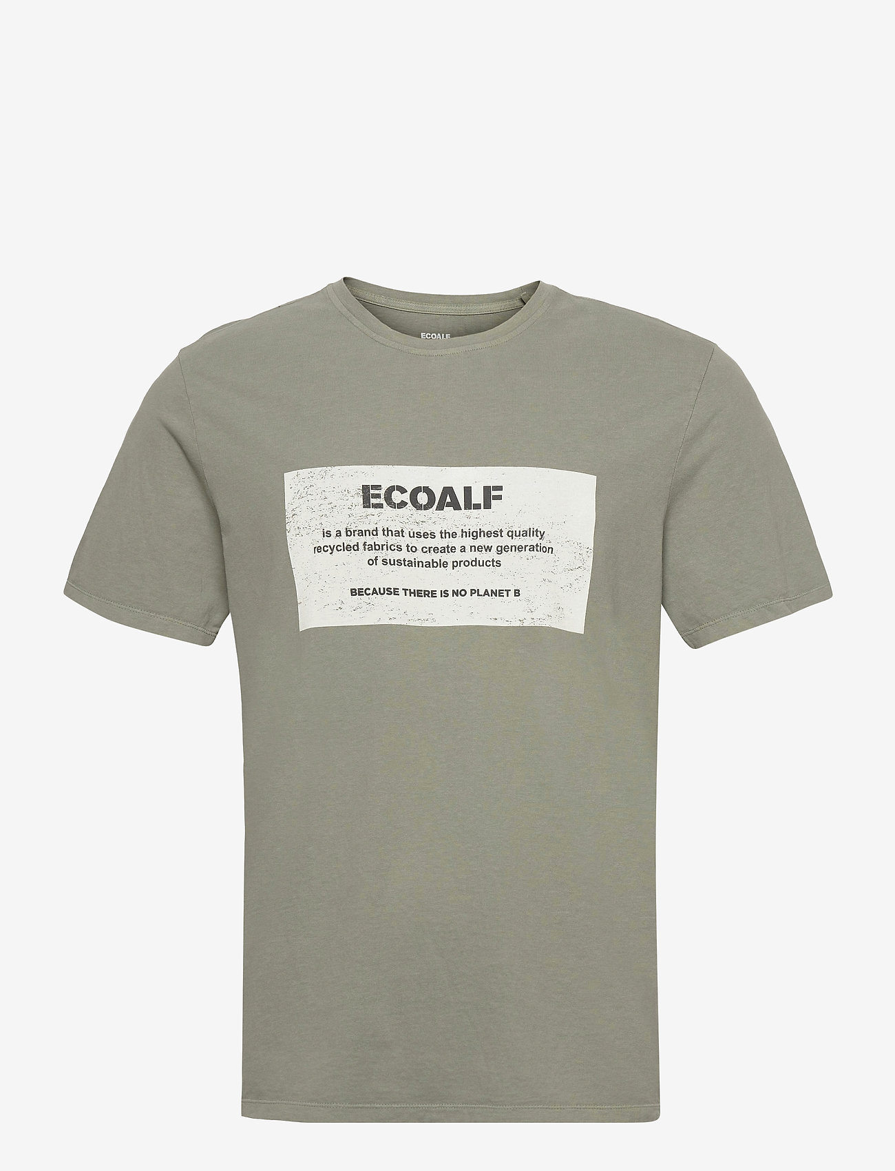 ECOALF New Natal Label Patch T-shirt Man (Khaki) - 499 kr | Boozt.com
