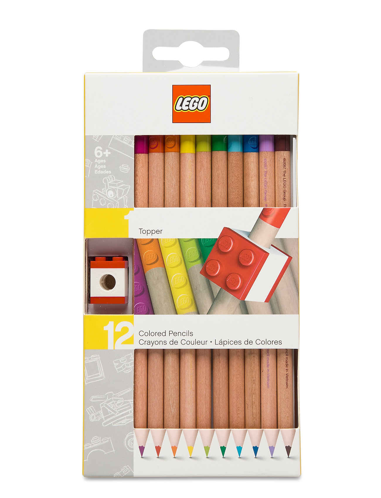 Euromic Lego Stationery Color Pencils - | Boozt.com