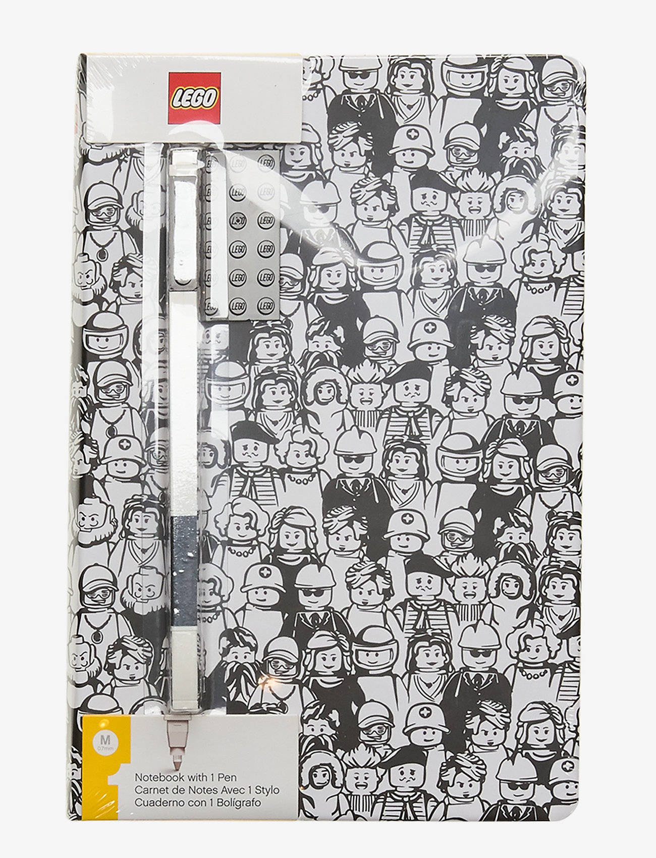 Euromic Lego Stationery Notebook Minifigures - Tegne & Hobbyartikler ...
