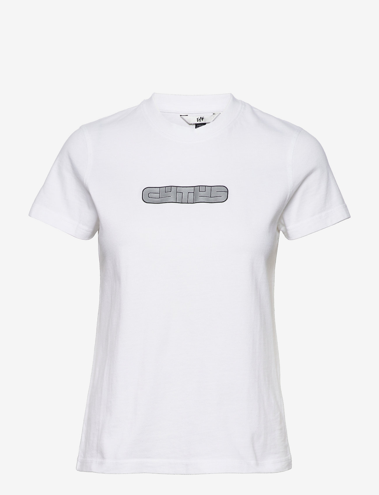 Eytys Eden White Logo - T-shirts | Boozt.com