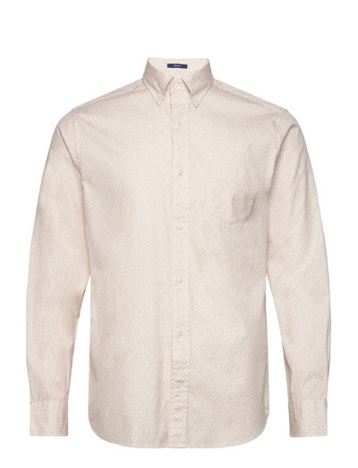 GANT D2. Reg Small Paisley Oxf Shirt – business skjortor – shoppa på ...