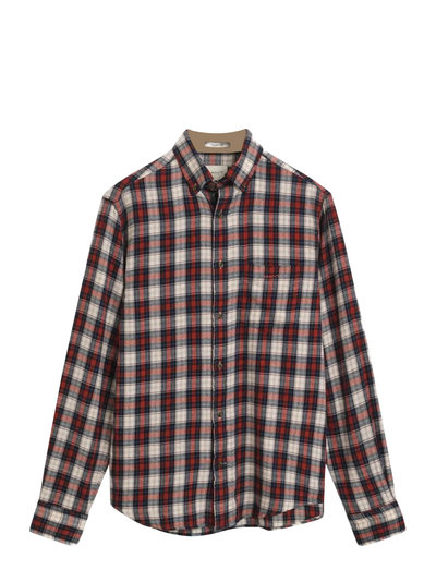 GANT Reg Windblown Flannel Check Shirt (Modern Rust) – 900 kr ...