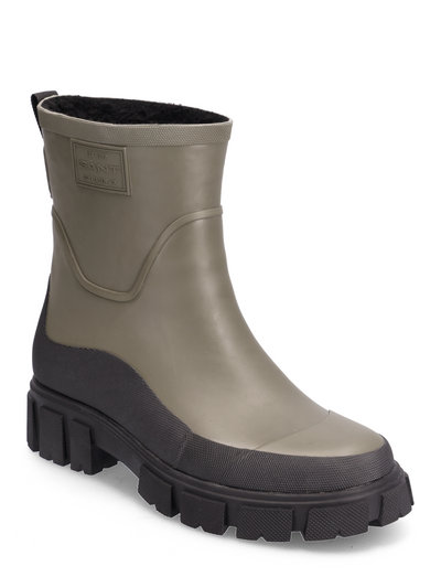 GANT Rainwill Rubber Boot (Black/olive/Khaki grænir) - 11.065 kr ...