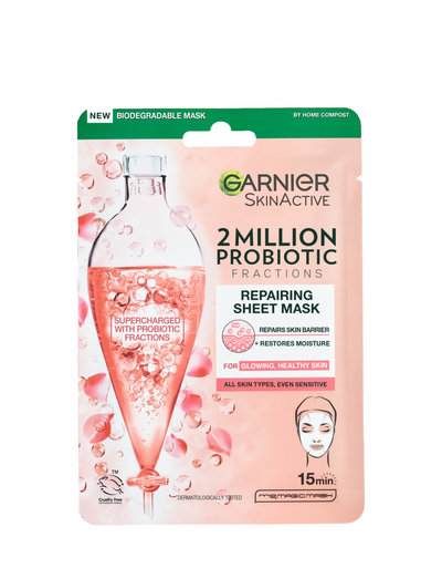 Garnier 2 Million Probiotics Fractions Repairing Sheet Mask - Sheet ...