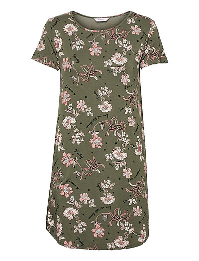 Hunkemöller Ns Ss Flower Words (NKE173999) - Nattkjoler - Boozt.com