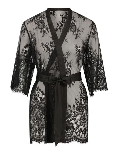 Hunkemöller Isabelle Lace Kimono – yläosat – osta Booztlet
