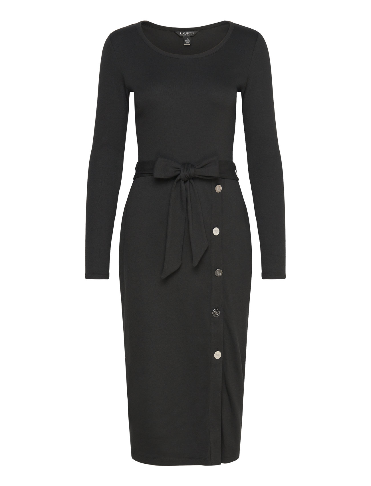 Lauren Ralph Lauren Cm 2x2 Rib-dress - Midi kjoler - Boozt.com