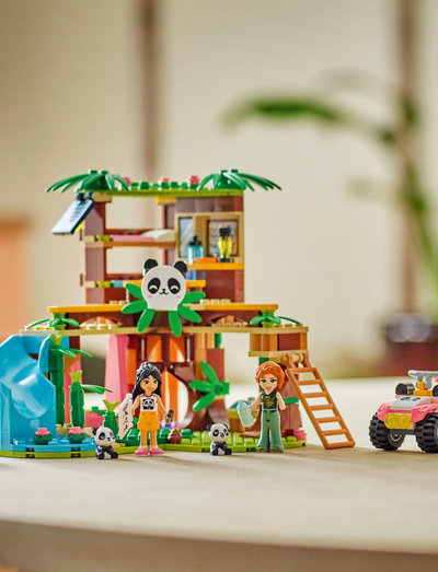 LEGO Friends Panda Sanctuary Animal Care Building Set Toy 42648 ...