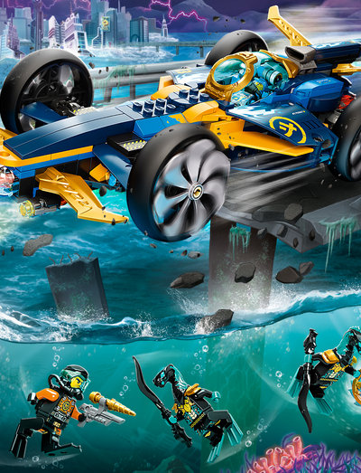 LEGO Ninja Sub Speeder Car & Submarine Toy - LEGO® Ninjago® - Boozt.com