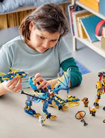 LEGO Elemental Dragon Vs. The Empress Mech 71796 Building Toy Set ...