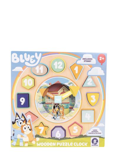 MAKI Bluey Puzzle Clock - Pædagogiske puslespil - Boozt.com