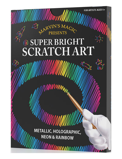 Marvin's Magic Magic Super Bright Scratch Art – mal- & bastelbücher ...