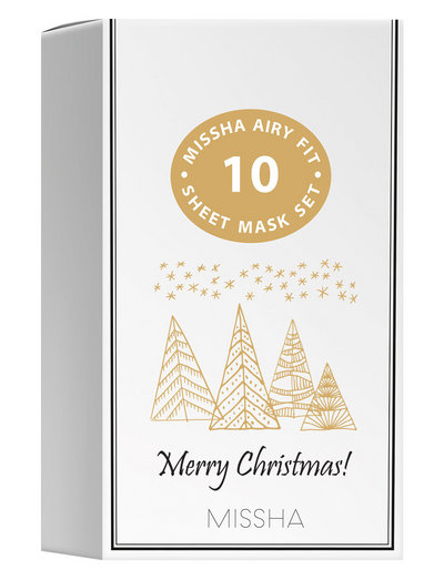 Missha Missha Airy Fit Face Masks (set Of 10) - Sheet mask | Boozt.com