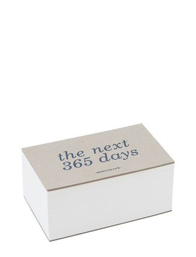 Monograph Days Planner 365 Office Supplies Boozt