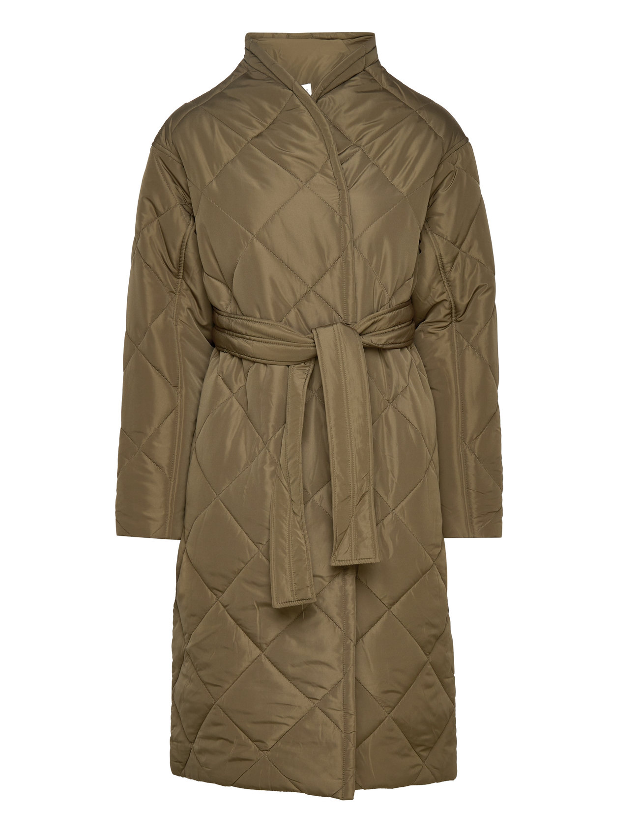Norr Alma Quilted Jacket Dark Army Khakigrønn 639 Kr