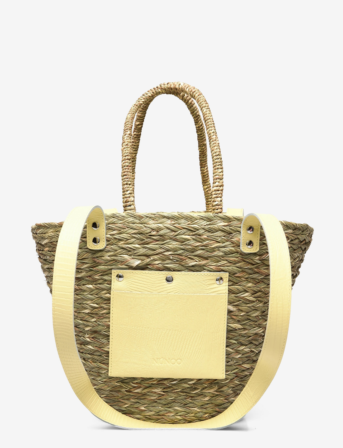 Nunoo Medium Beach Bag Lizard - Shoppers & Tote Bags | Boozt.com