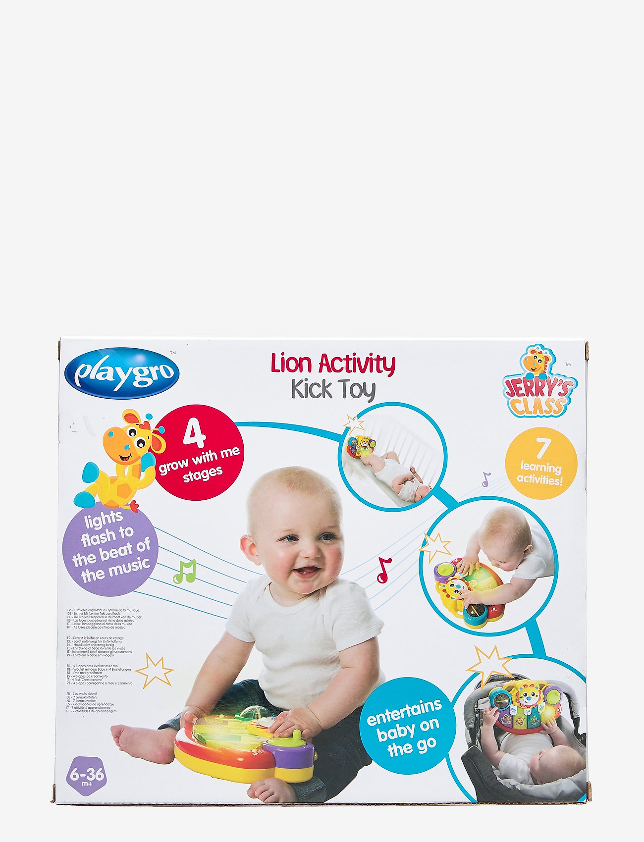 Playgro Lion Activity Kick Toy Piano - | Boozt.com