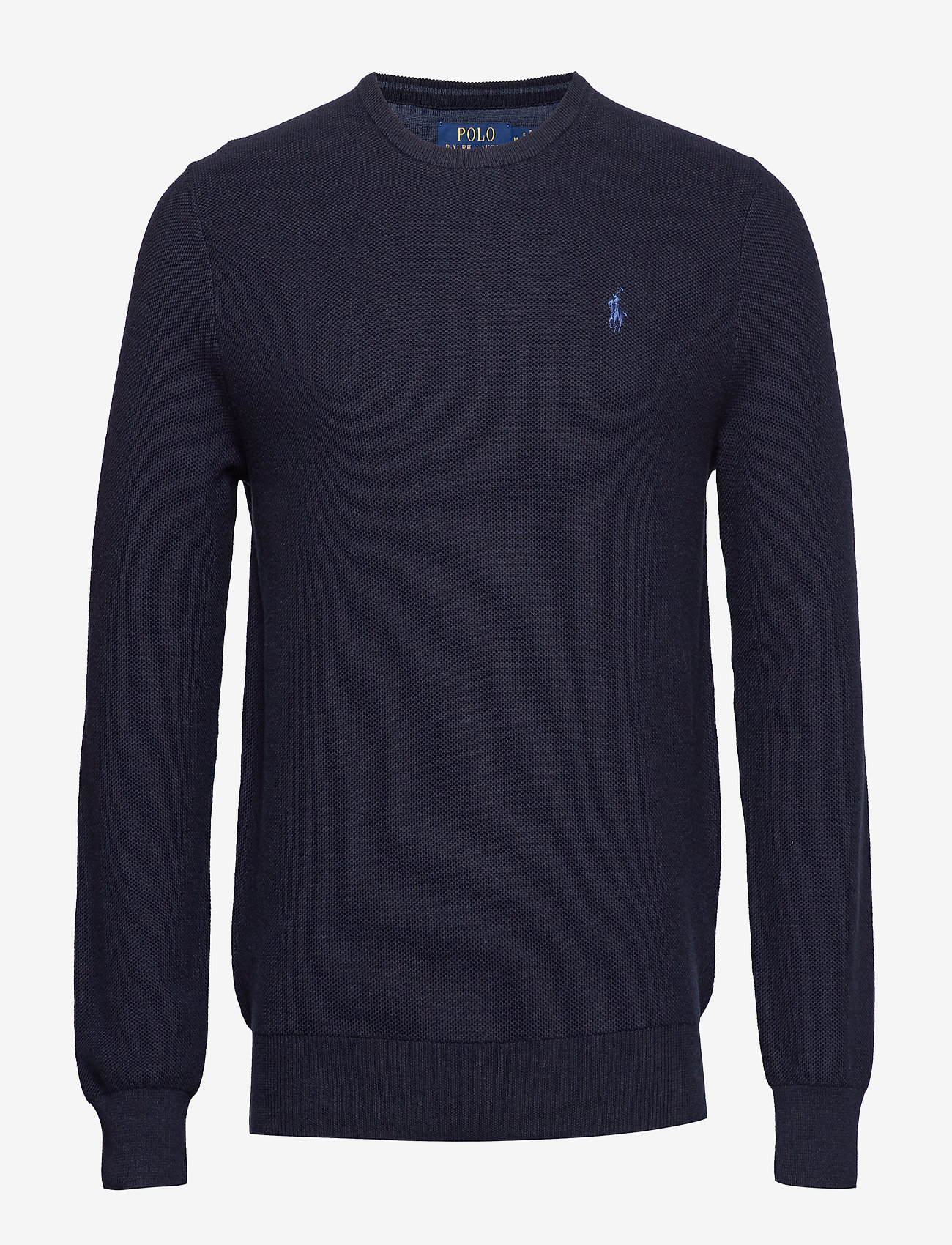 Polo Ralph Lauren Cotton Crewneck Sweater (Navy Heather) - 1199 kr ... Polo Ralph Lauren Cotton Crewneck Sweater (Navy Heather) - 1199 kr ...