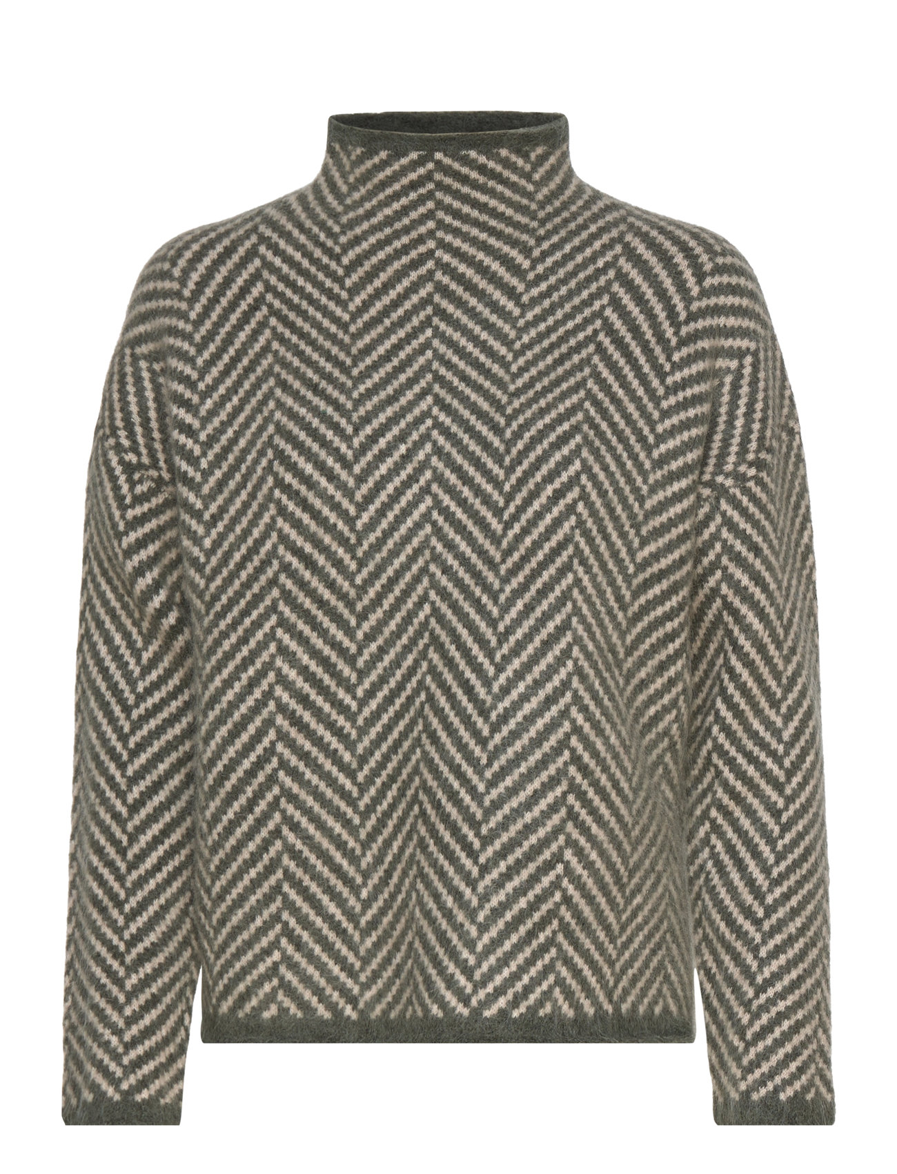 Second Female Herrin Knit New T-neck – knitwear – shop at Booztlet