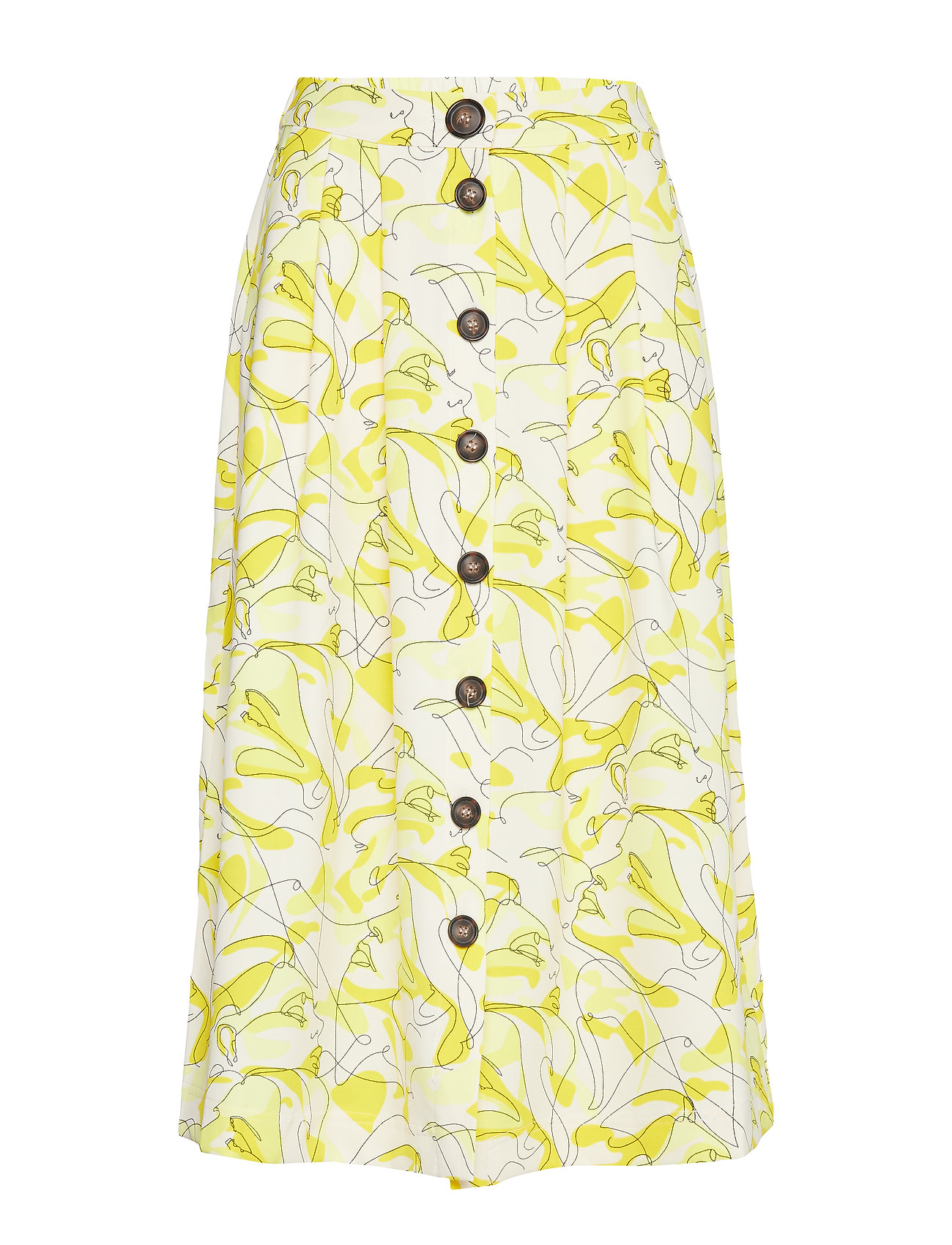Selected Femme Slfprimrose Mw Midi Skirt Ka (Birch), 119.80 kr | Stort ...
