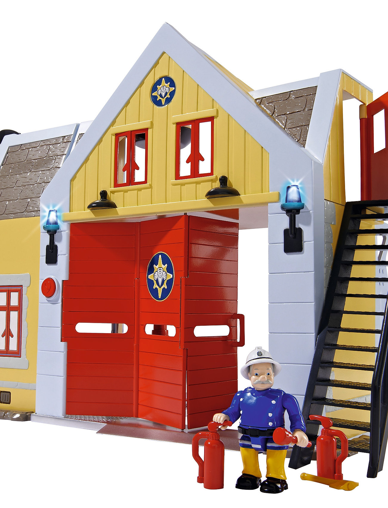 Fireman Sam Fireman Sam Fire station With Figurine Red 429 Kr 
