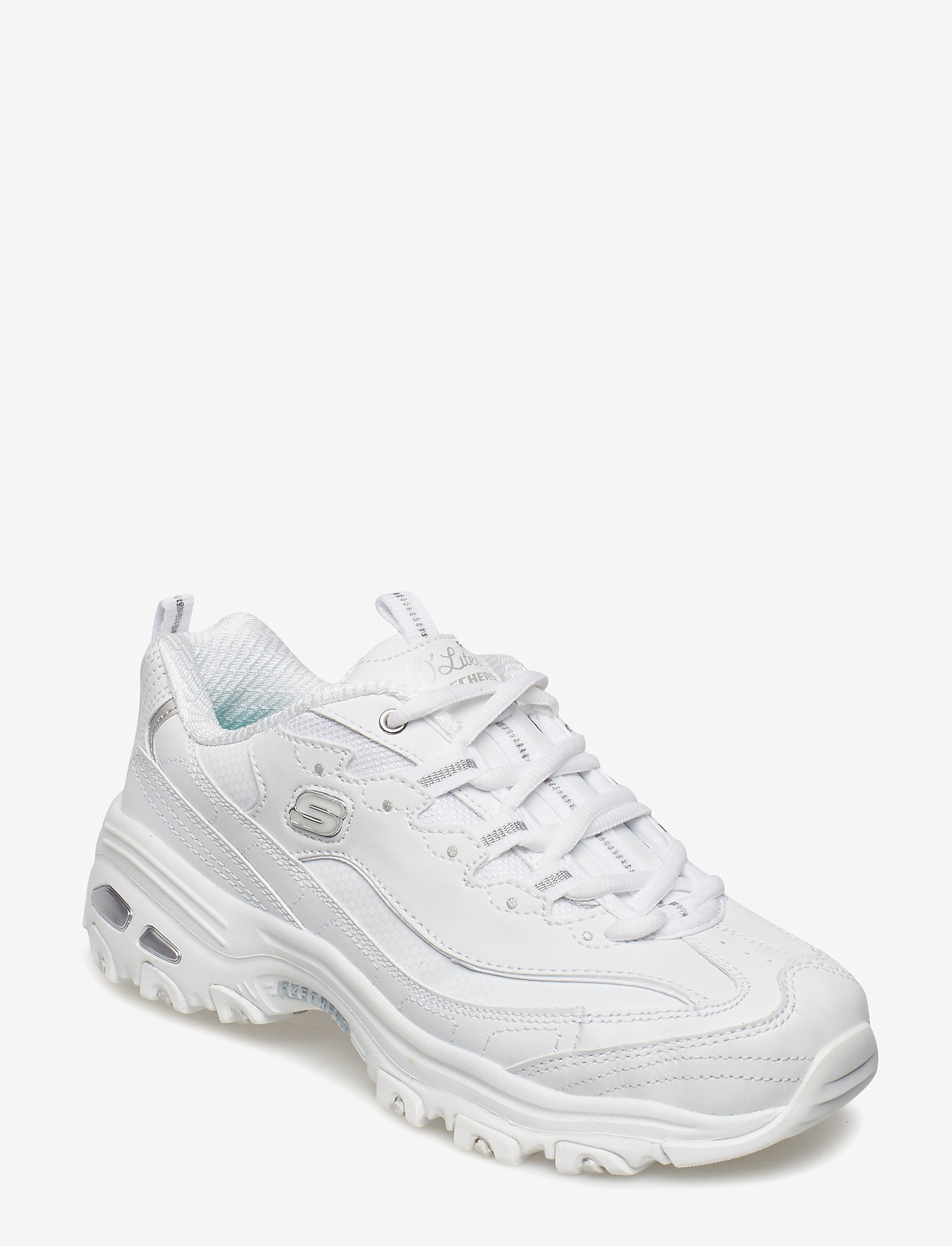 Skechers Womens D'lites Fresh Start (Wsl White Silver) - 699.30 kr ... Skechers Womens D'lites Fresh Start (Wsl White Silver) - 699.30 kr ...