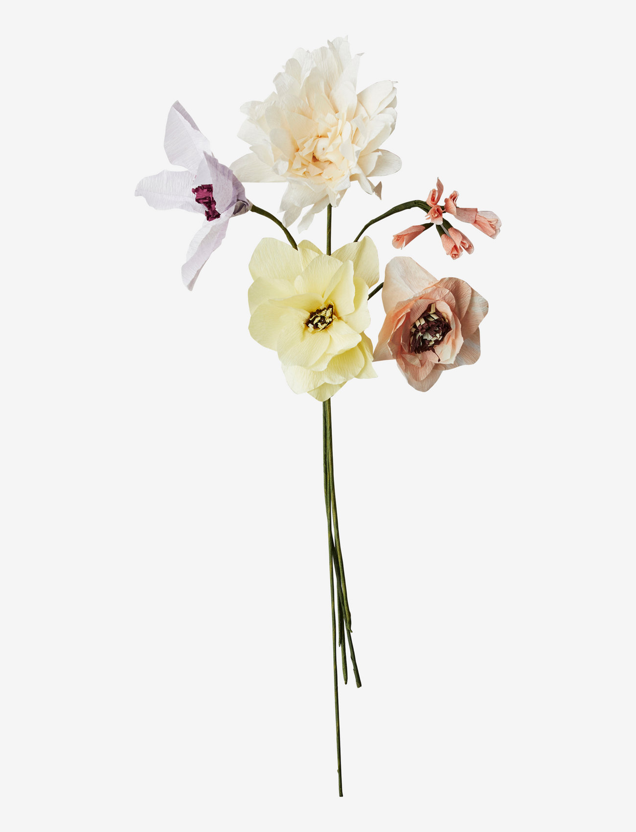 Studio About Paper Flower Bouquet, 5 Pcs - Fake flowers | Boozt.com