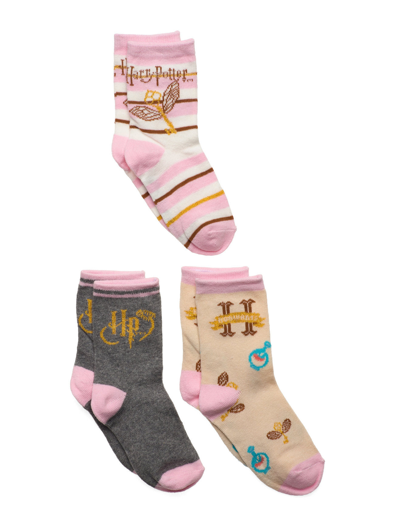 Harry Potter 3 Pack Socks - Sokkar og sokkabuxur - Boozt.com