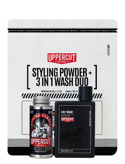 UpperCut Styling Powder & 3 In 1 Wash Duo - Gavesett - Boozt.com