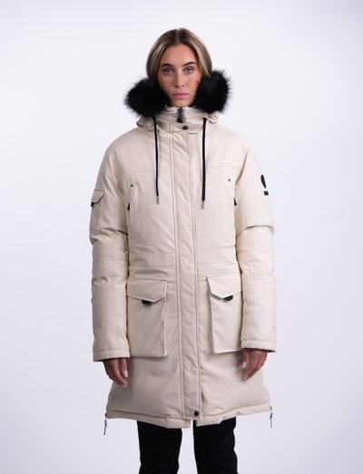 ZO-ON Orri Down Parka (Dusky Green/Khaki grænir) - 84.990 kr | Boozt.com